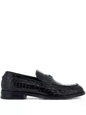 Roberto Cavalli Crocodile-embossed Loafers