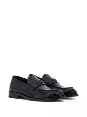 Roberto Cavalli Crocodile-embossed Loafers