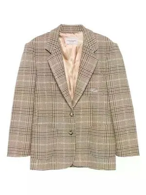 FORTE DEI MARMI COUTURE Houndstooth-check Blazer