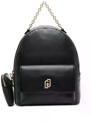 Liu Jo Chain-strap Backpack - 22222 Black