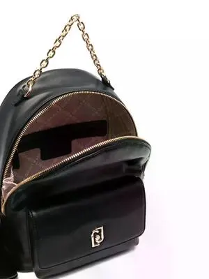 Liu Jo Chain-strap Backpack - 22222 Black