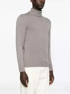 DRUMOHR Turtleneck Sweater - Grey