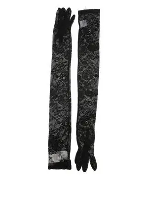 Giuseppe Di Morabito Floral Lace Gloves