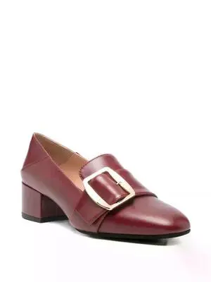 Bally 40mm Buckle Heeled Pumps