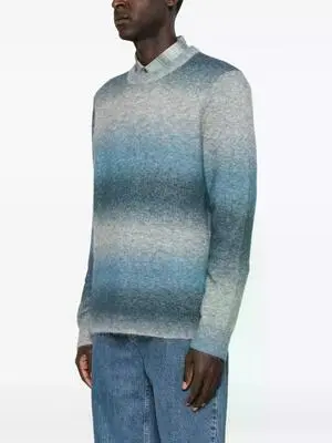 SAMSOE SAMSOE Ombre Crew-neck Sweater