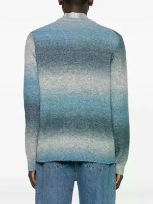 SAMSOE SAMSOE Ombre Crew-neck Sweater
