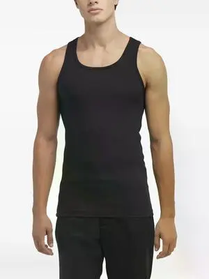 Roberto Cavalli Ribbed Cotton Tank Top