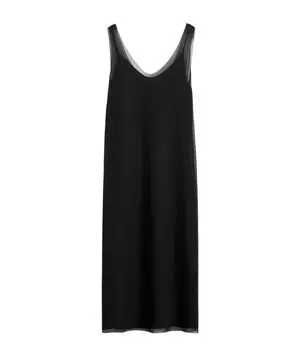 Black Slip Dresses