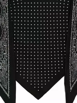 Destin Judy Triangular Scarf - Black