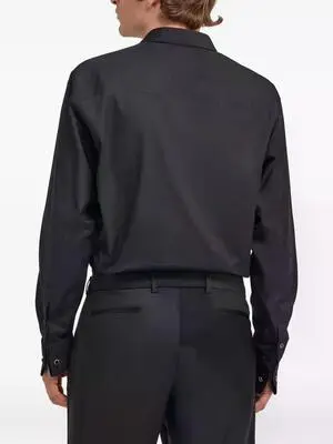 Roberto Cavalli Zebra-print Buttoned Shirt