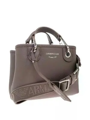 Emporio Armani Logo-plaque Top-handle Tote Bag