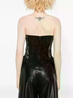 Giuseppe Di Morabito Sweetheart-neckline Corset Top