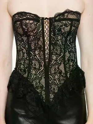 Giuseppe Di Morabito Sweetheart-neckline Corset Top