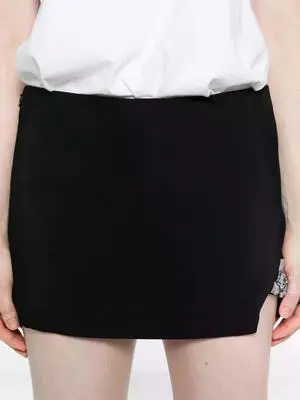 Amen Beaded-embellished Panel Mini Skirt