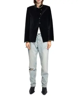 Zadig&Voltaire Verysa Velvet Blazer