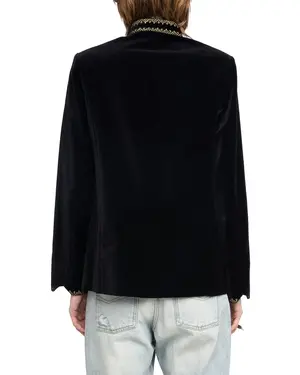 Zadig&Voltaire Verysa Velvet Blazer