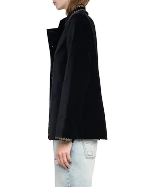 Zadig&Voltaire Verysa Velvet Blazer