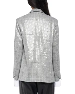 Zadig&Voltaire Vanille Sequined Blazer