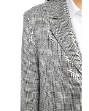Zadig&Voltaire Vanille Sequined Blazer