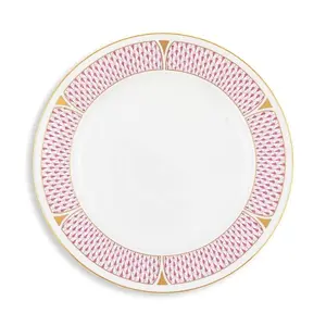 HEREND Porcelain Service Plate - Raspberry