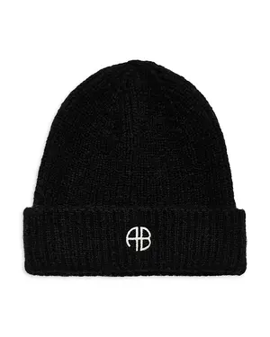 ANINE BING Elia Beanie - Black