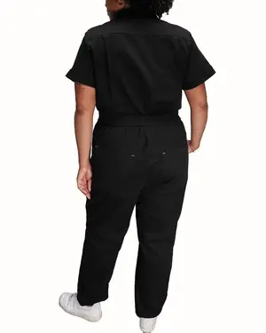 WILDFANG High Waisted Coverall - Black