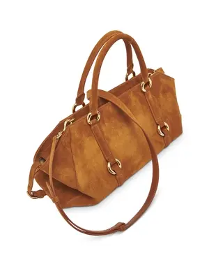Alexander McQueen Farringdon Medium Bag - Old Brown