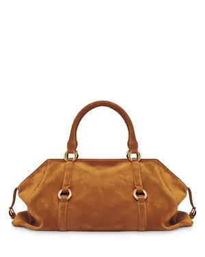 Alexander McQueen Farringdon Medium Bag - Old Brown