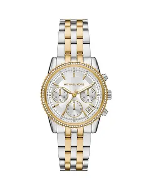 Michael Kors Mini Ritz Chronograph, 35mm - Multi/two Tone