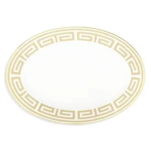 GINORI 1735 Labirinto Oval Flat Platter - Labirinto - Beige