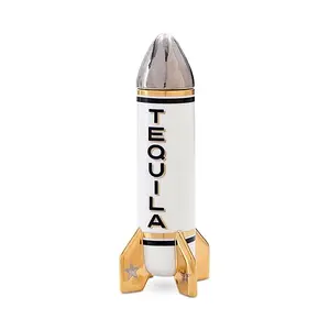 Jonathan Adler Rocket Decanter Tequila - White
