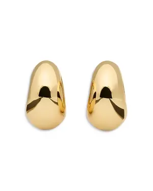 Kate Spade New York Polished Statement Hoop Earrings - Gold