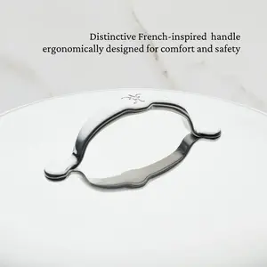 HESTAN Probond Luxe 14 Professional Clad Stainless Steel Wok With Dome Lid