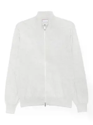Brunello Cucinelli Zip-front Cotton Cardigan
