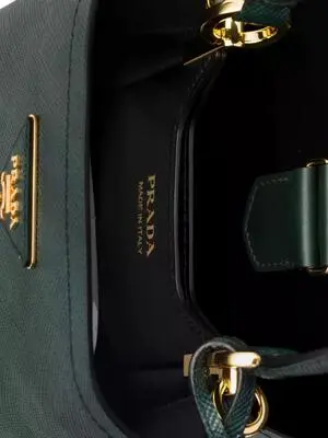Prada Panier Mini Saffiano Leather Bag - Green