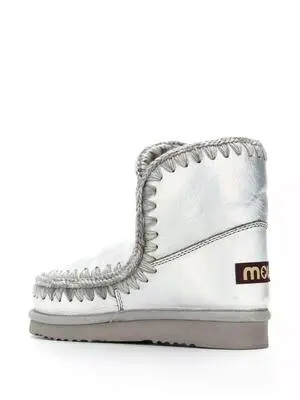 Mou Eskimo Metallic Ankle Boots