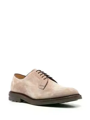 Brunello Cucinelli Suede Derby Shoes