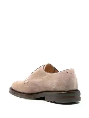 Brunello Cucinelli Suede Derby Shoes