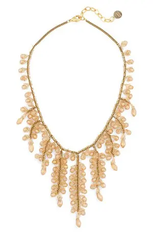 DEEPA GURNANI Felice Beaded Necklace