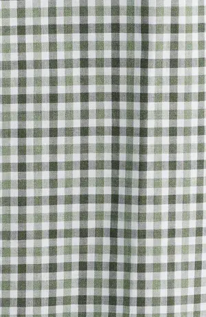 Scott Barber Regular Fit Gingham Cotton Button-up Shirt