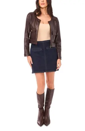 Vince Camuto Faux Leather Jacket