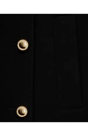 Mango Double-breasted Belted Cuff Jacket