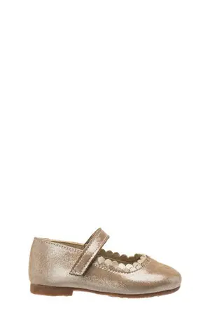 ELEPHANTITO Aria Mary Jane Flat - Blush Gold