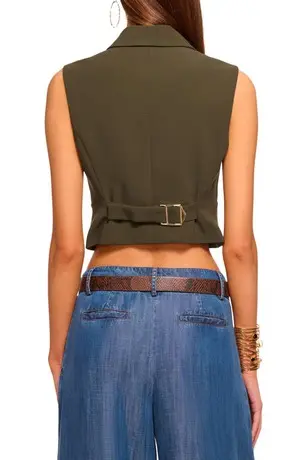 Ramy Brook Danna Collared Vest