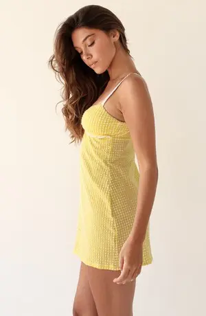 DIPPIN DAISY'S Nicola Mini Dress - Limone
