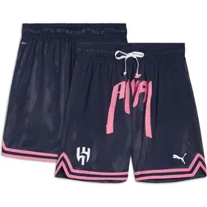 PUMA Al Hilal 2025 Fifa Club World Cup Hoops Reversible Shorts - Navy