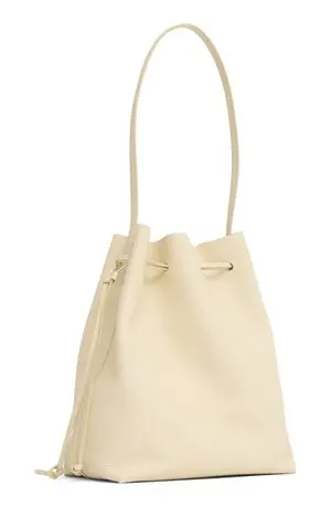MANSUR GAVRIEL Everyday Cabas Leather Bucket Bag - Jasmine