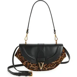 Versace Virtus Shoulder Bag - Black Brown Gold