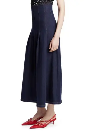 Bardot Zeta Denim Midi Skirt