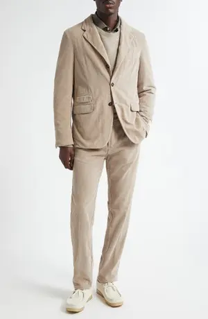 Massimo Alba Sloop Pinwale Corduroy Suit